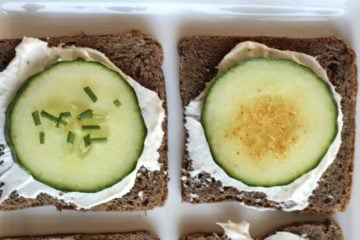 Cucumber Appetizers on Rye Bread (with Cream Cheese & Ranch Seasoning ...