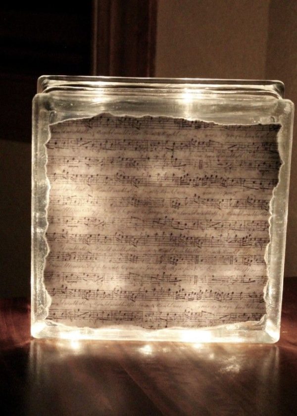 Glass Block Light Ideas - Momcrieff