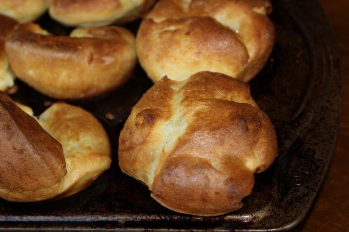 Yorkshire pudding - A perfect side for turkey or roast beef!