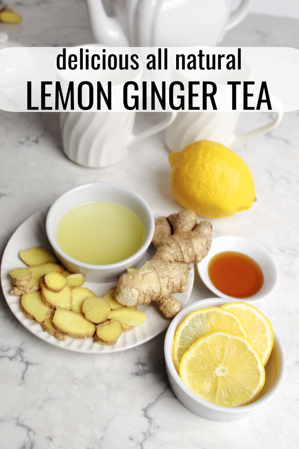 Delicious Ginger Lemon Tea - Momcrieff