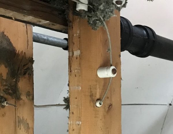 My house had knob and tube wiring. Here is how I updated it. - Momcrieff