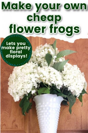 DIY Flower Frogs (for flower arrangements) - Momcrieff