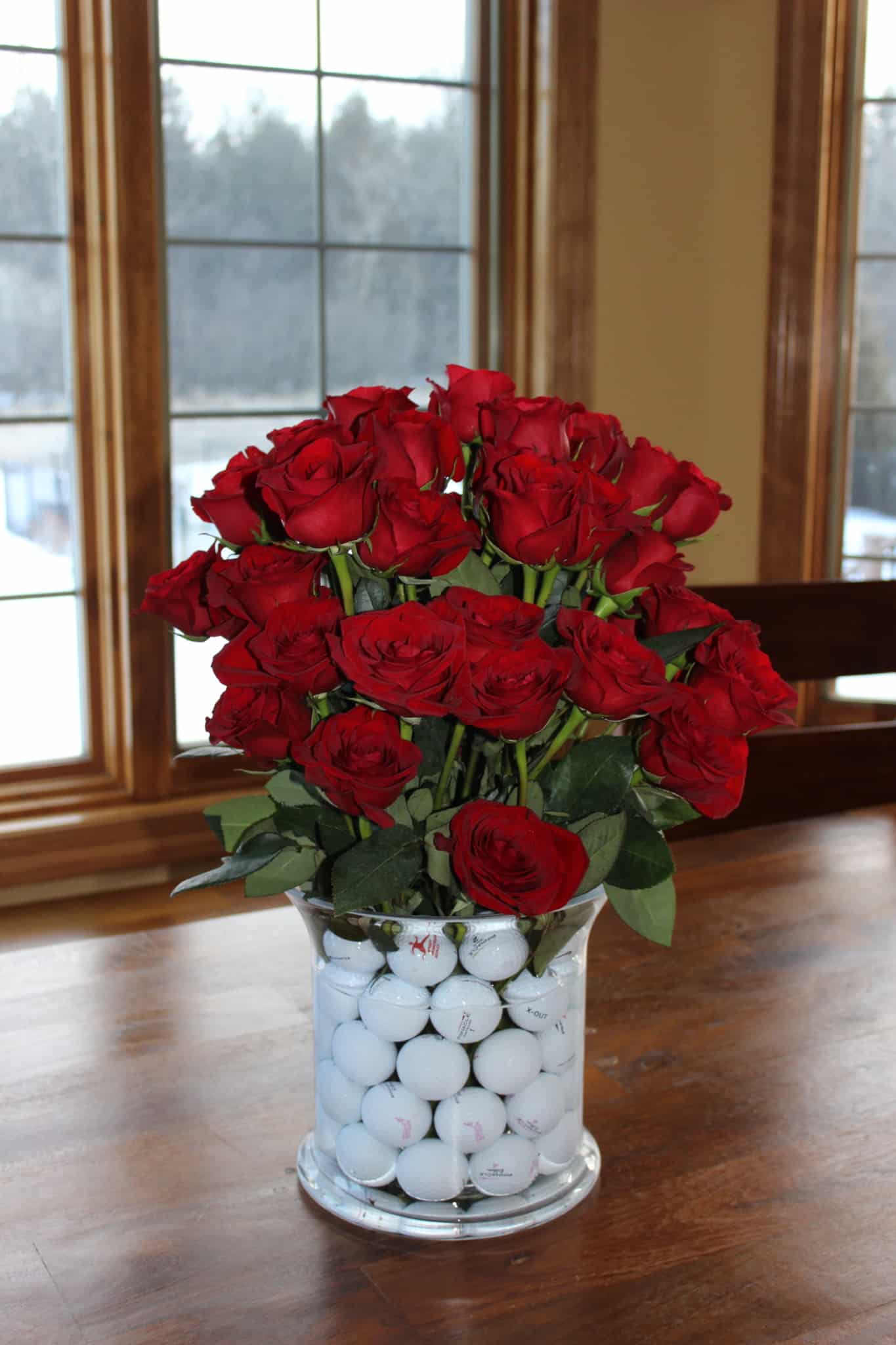 Golf centerpieces (tabletop golf decor) - Momcrieff