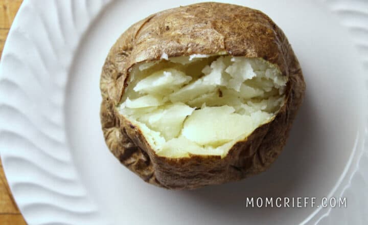 Baking Potatoes in a Toaster Oven - Momcrieff