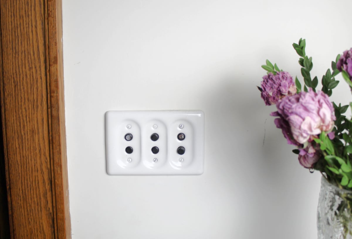 Push Button Light Switches - Why I replaced them - Momcrieff