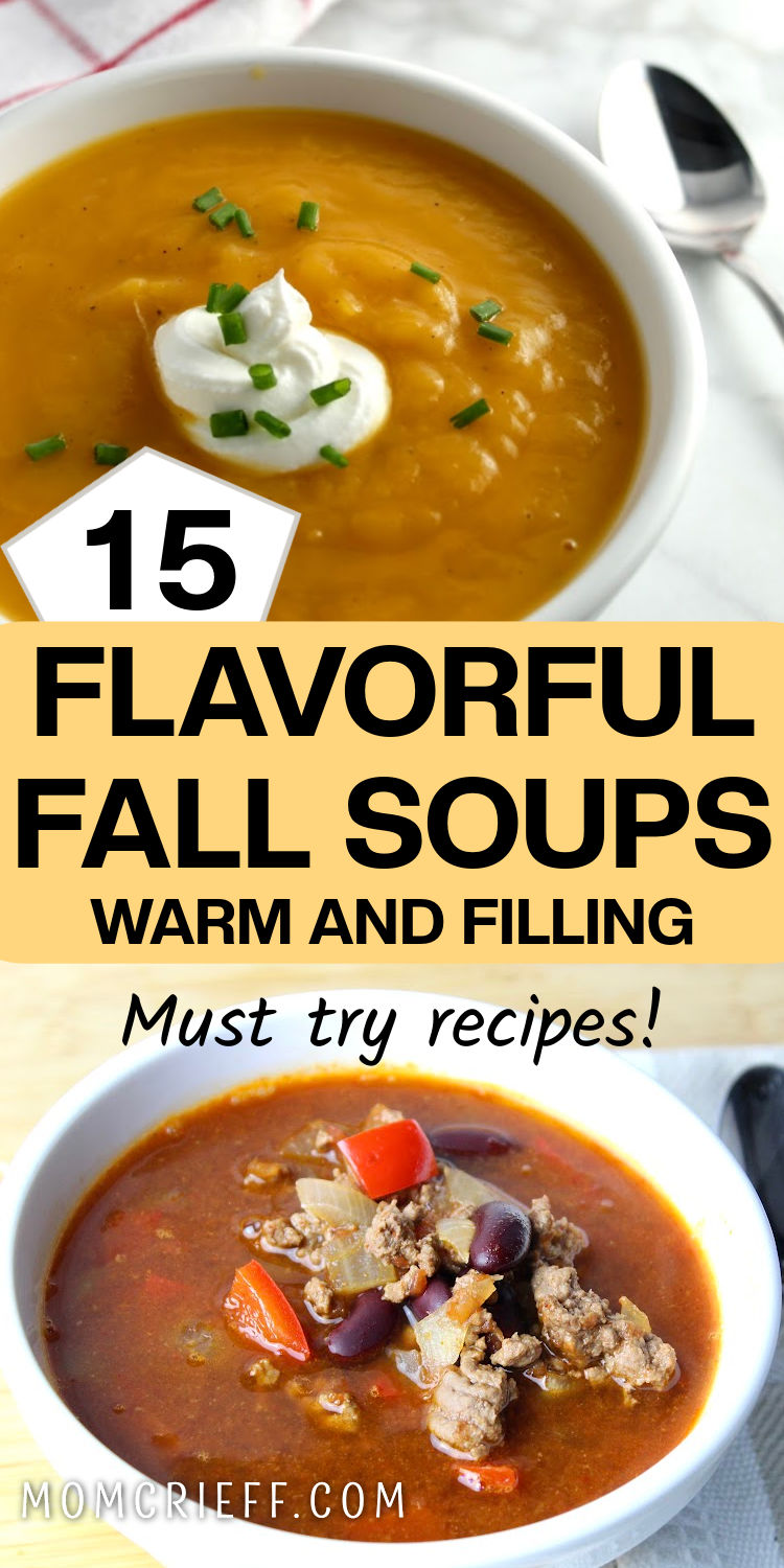 15 Favorite Fall Soups - Momcrieff