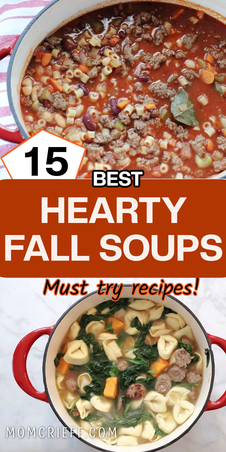 15 Favorite Fall Soups - Momcrieff